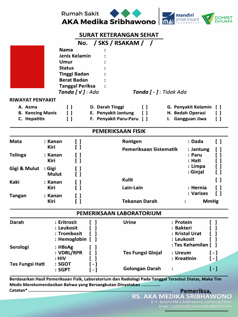 Form MCU LOGO BARU. | PDF