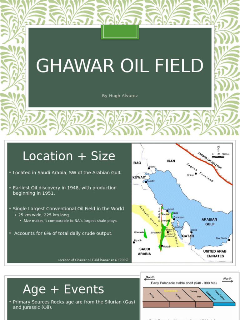 Ghawar Oil Field Overview and Insights | PDF | Petroleum Reservoir ...