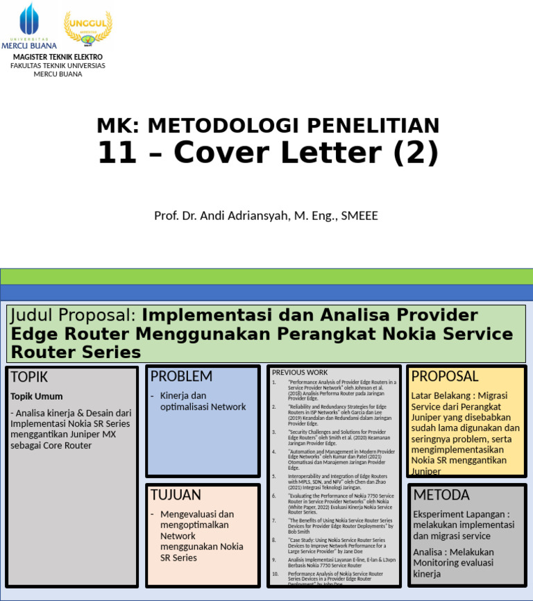 11 - Cover Letter 2 | PDF