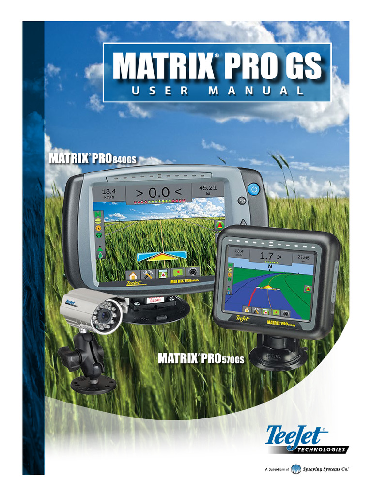 Teejet_Matrix_PRO_GS_EN | PDF
