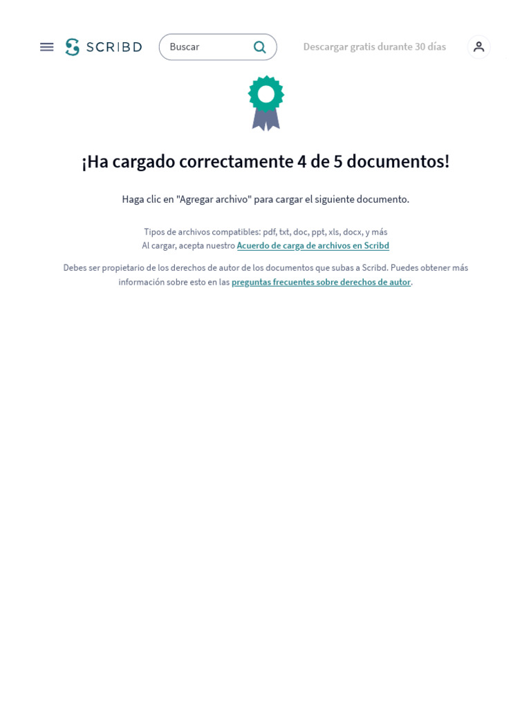Suba Un Documento - Scribd | PDF