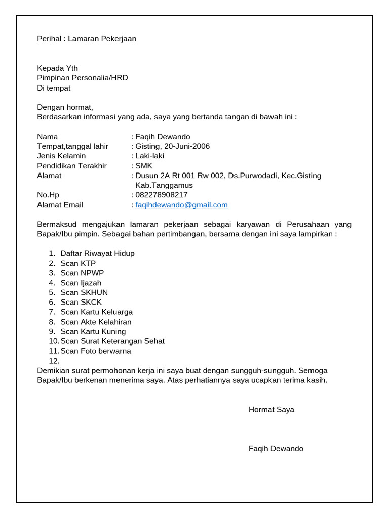 Perihal | PDF Perihal | PDF