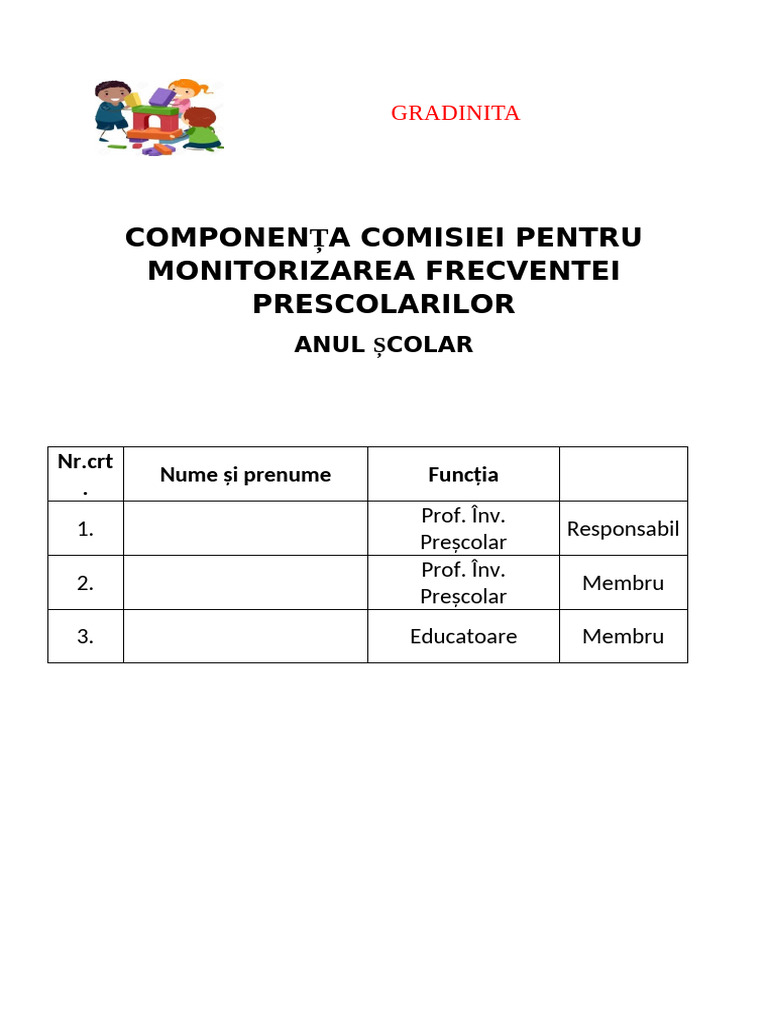 Tabel Componenta | PDF