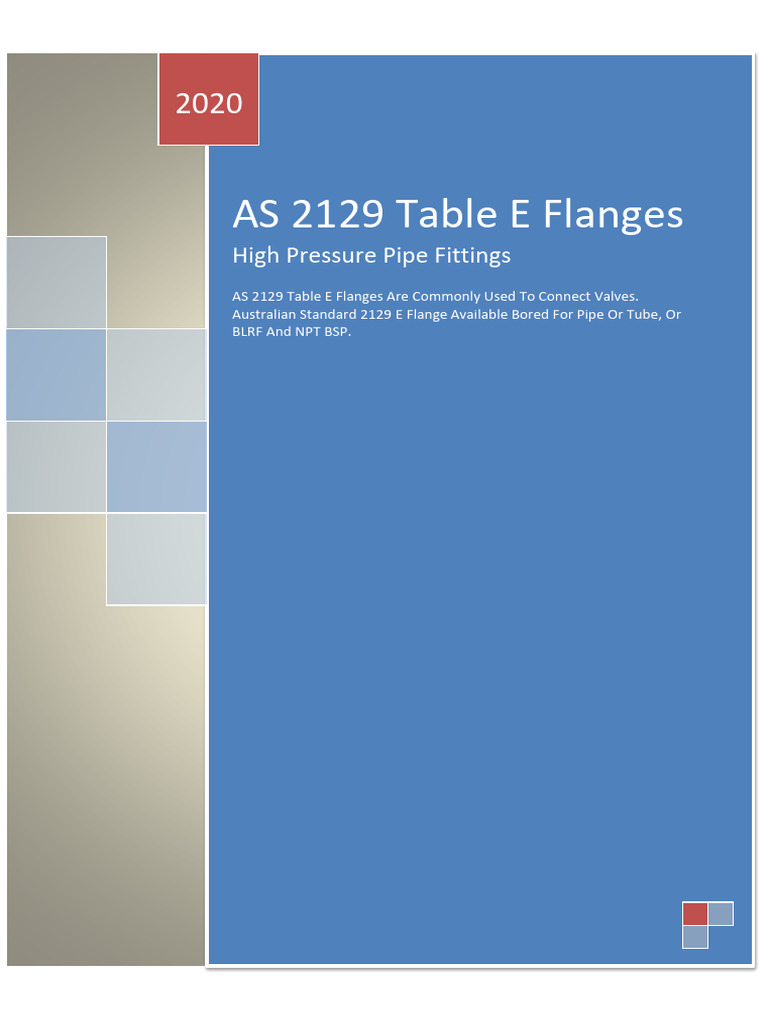 As 2129 Table e Flanges | PDF