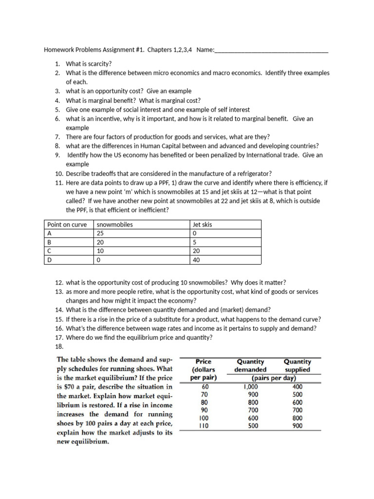 Homework Problems Assignment1 Fall 2024 1.2.3.4 | PDF