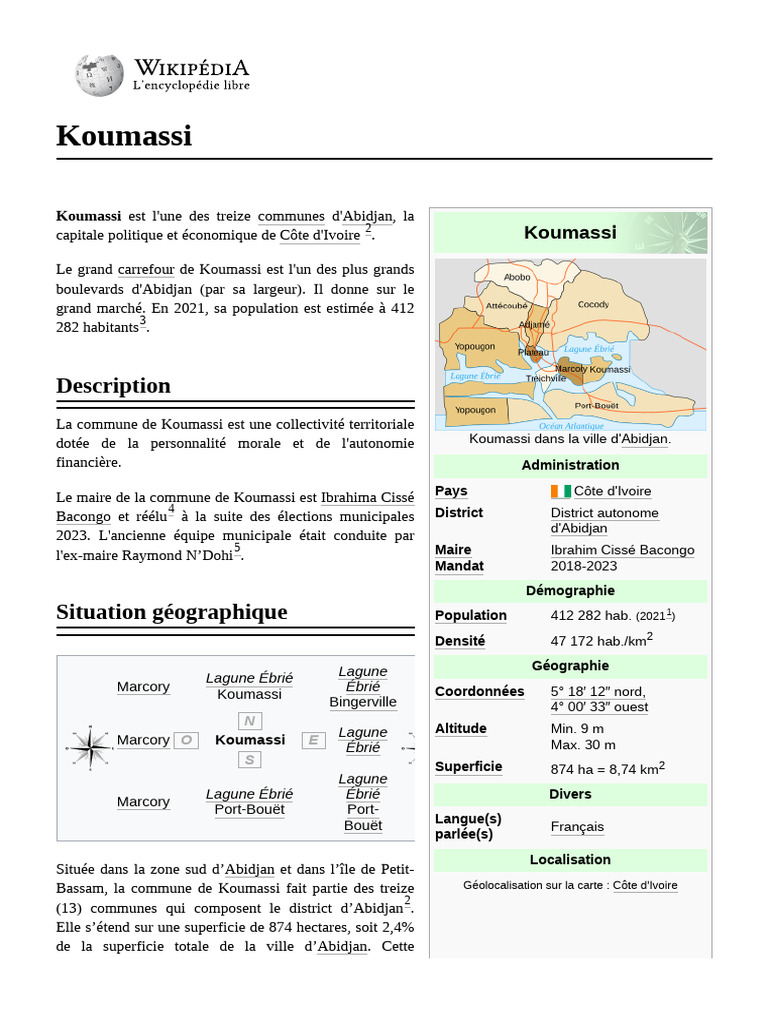 Koumassi | PDF