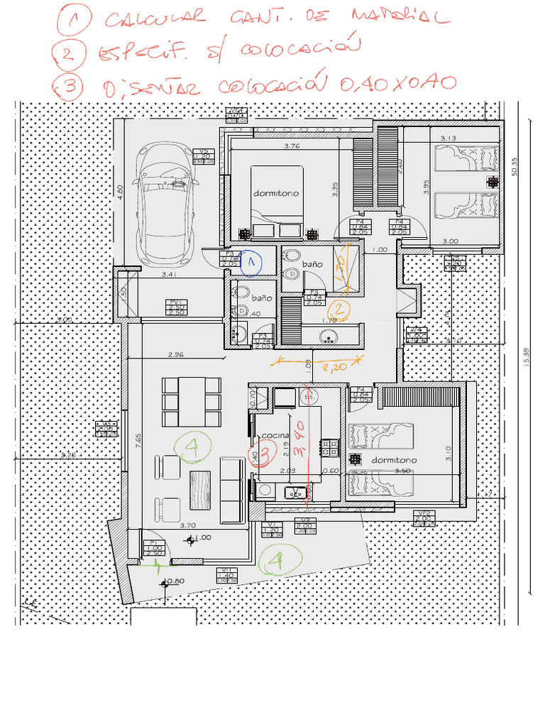 Plano Vivienda 150 M2 | PDF