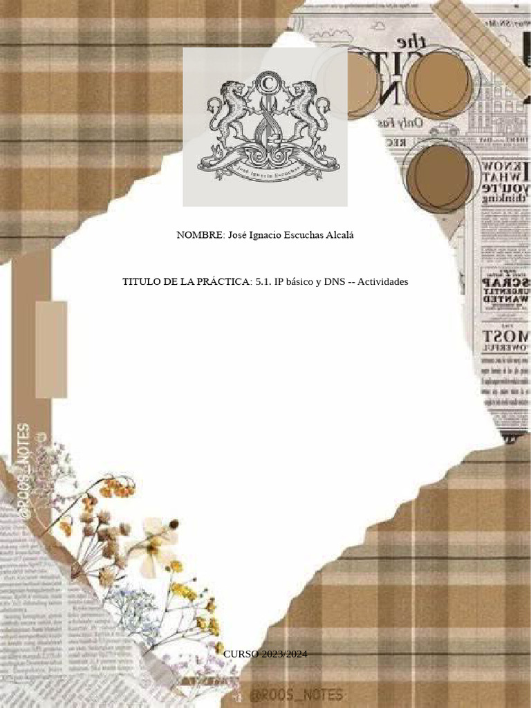 5.1. IP Básico y DNS | PDF