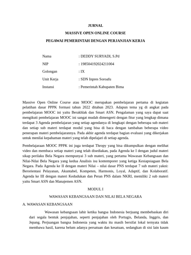 JURNAL Dedy | PDF | Indonesia