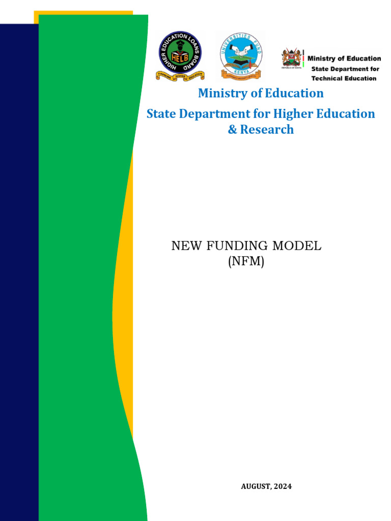 New Funding Model - 6th August, 2024 | PDF