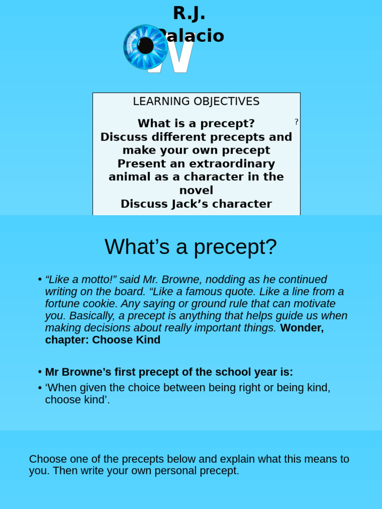 Precepts | PDF