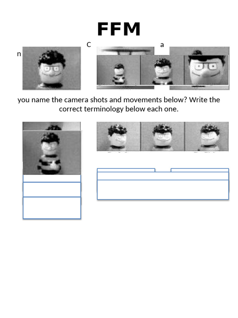 FFM Recap Camera Terms | PDF