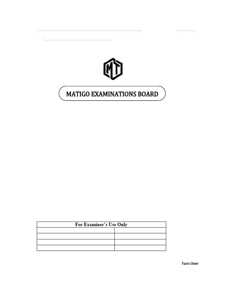 Matigo Mocks 2024 Uace Bio 3 | PDF