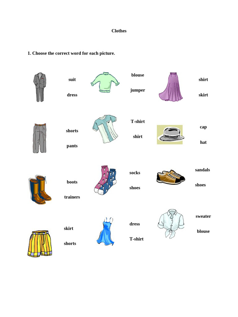 CLOTHES-TEMA | PDF