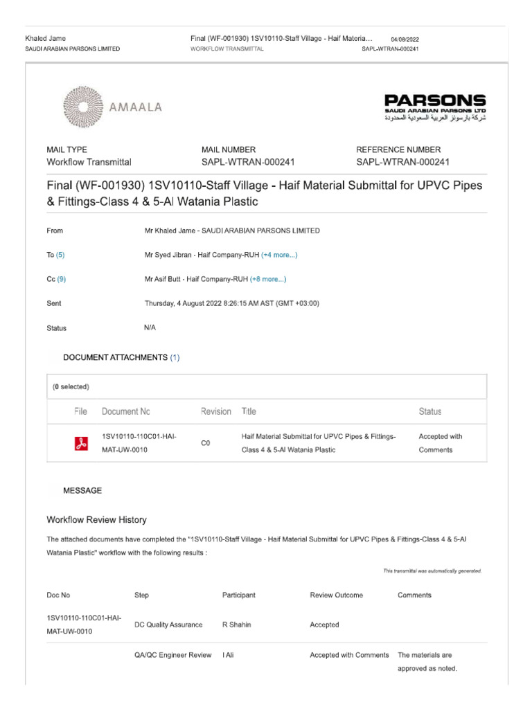 Amala Approval | PDF