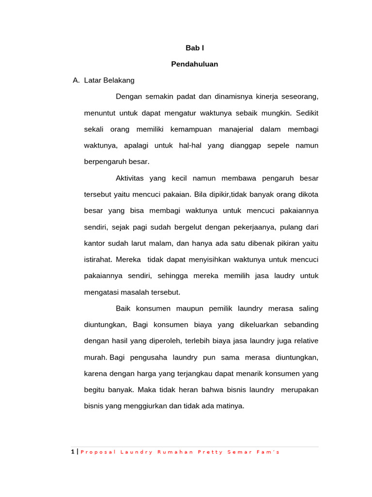 PROPOSAL_USAHA_LAUNDRY_KILOAN | PDF