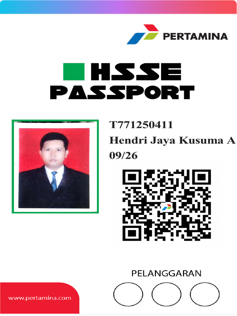 Passport Digital - Hendri Jaya Kusuma A - T771250411 | PDF