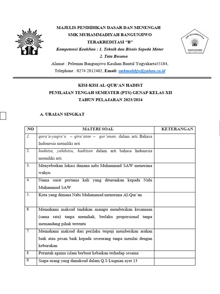 Kegiatan Sehari-Hari | PDF