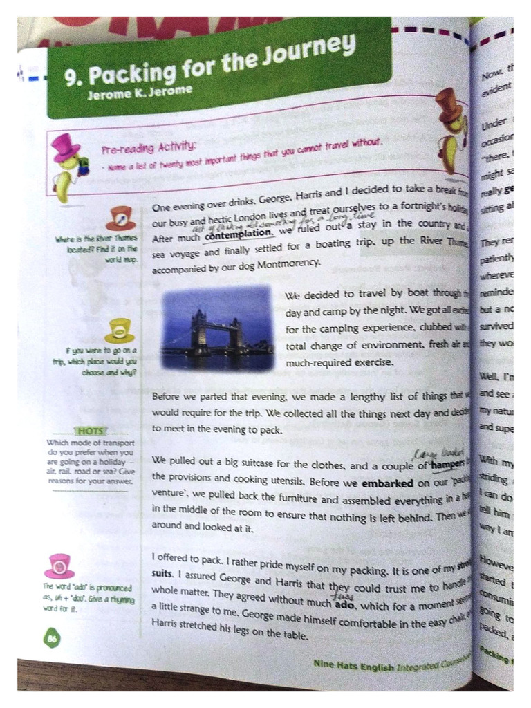 Packing for the Journey | PDF