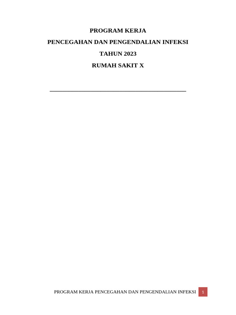 WS Program Kerja PPI 2023 | PDF