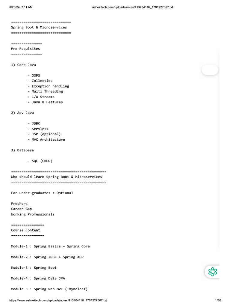 03-Running Notes | PDF