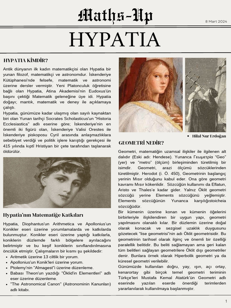 HYPATIA Gazete - TR | PDF
