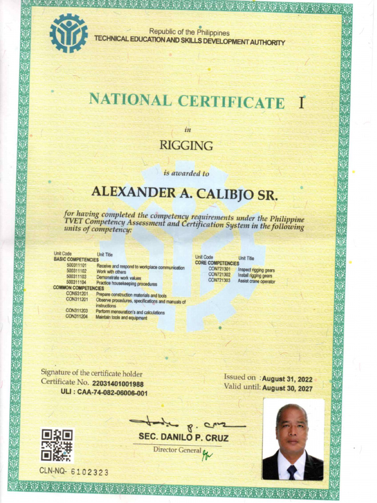 Rigging NC1 - Alex Calibjo | PDF