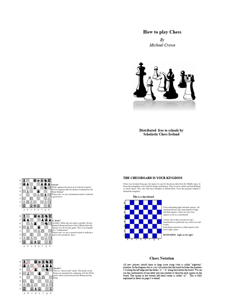 Chess Game Instructions | PDF