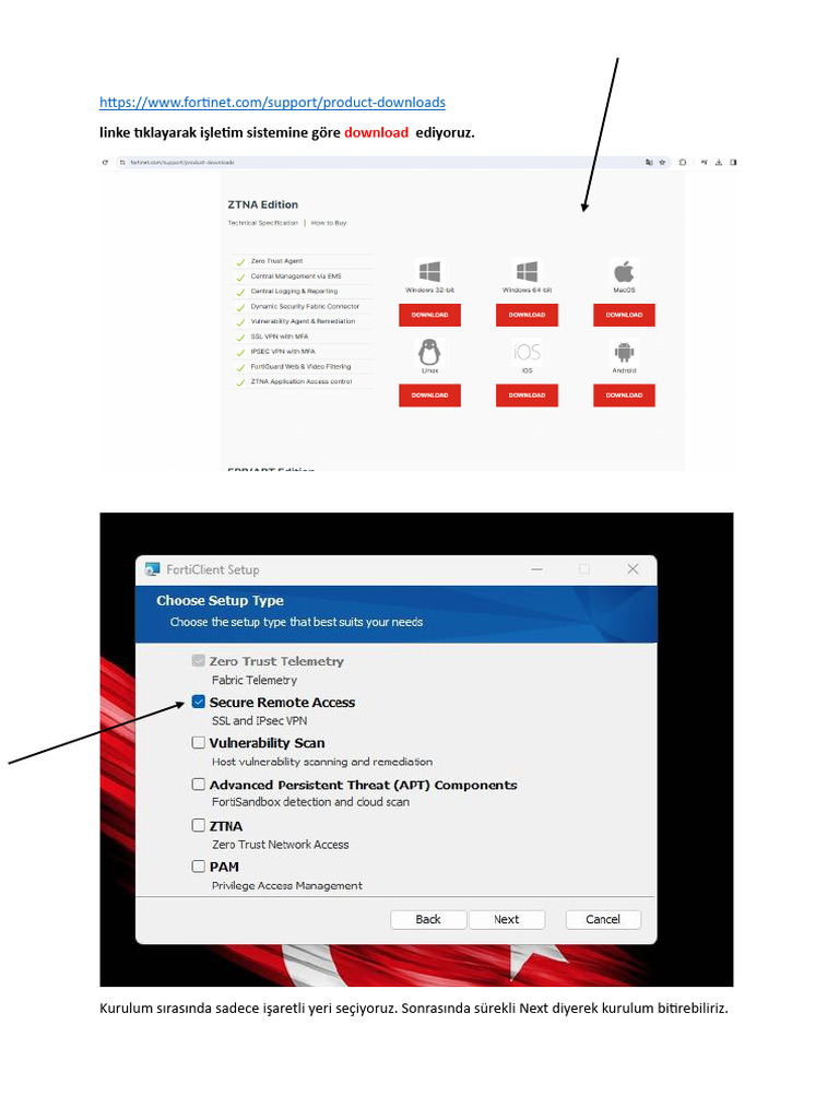 VPN Kurulum Aşaması PDF | PDF