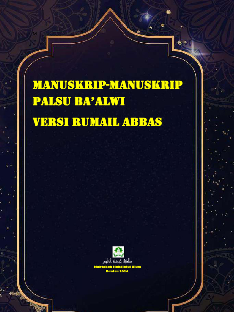 Manuskrip Palsu Ba’alwi oleh Rumail Abbas | PDF