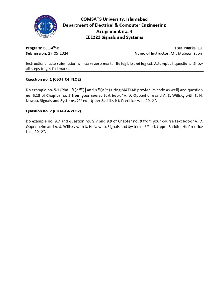 SNS Spring 2024 A4 | PDF