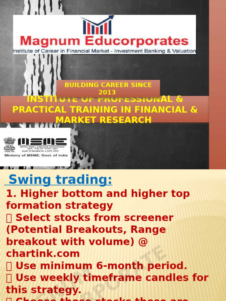 45 Notes of Magnum | PDF | Technical Analysis | Financial Economics