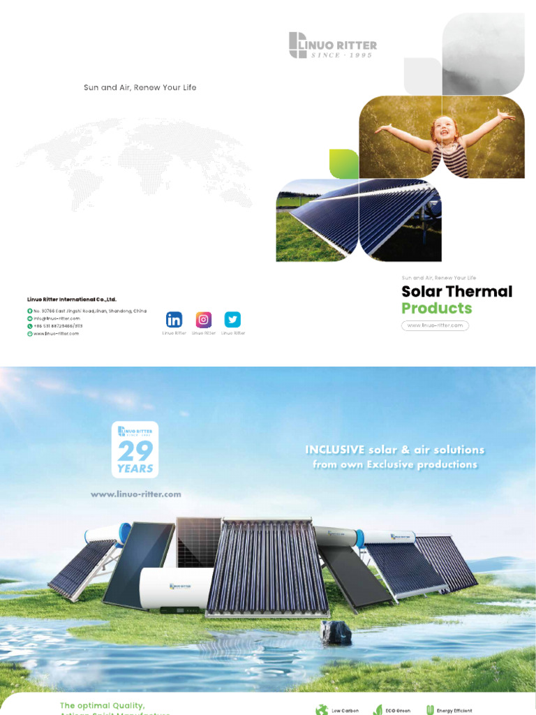 Linuo Ritter Solar Thermal | PDF