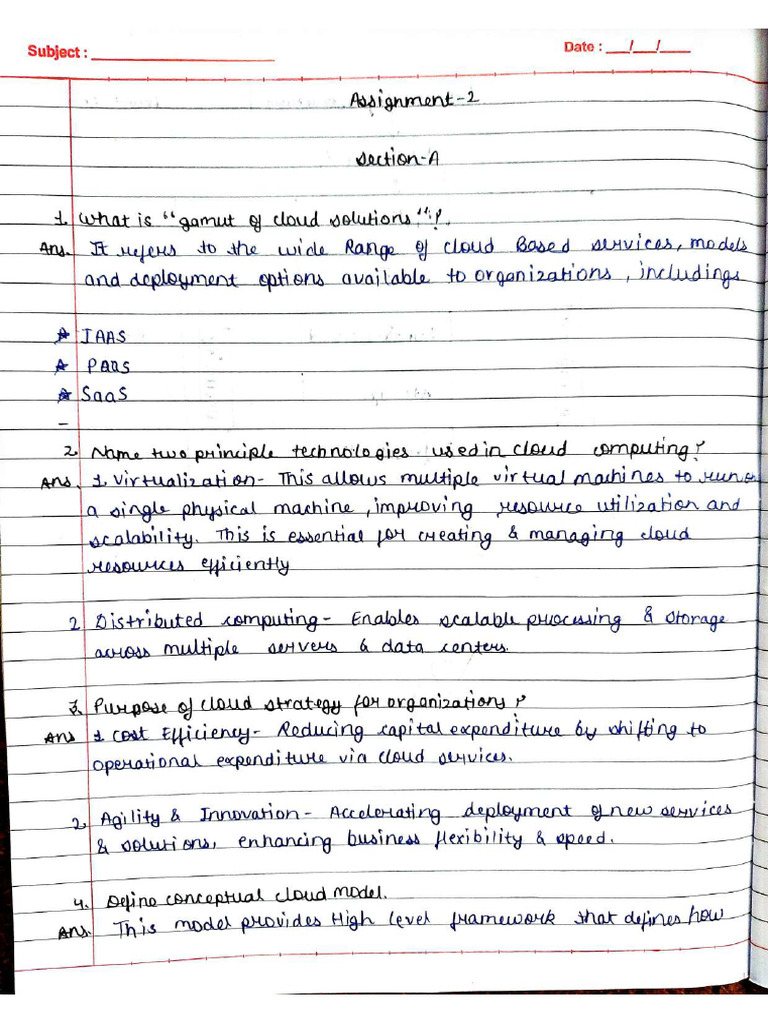 Cloud Computing Assignment 2 | PDF