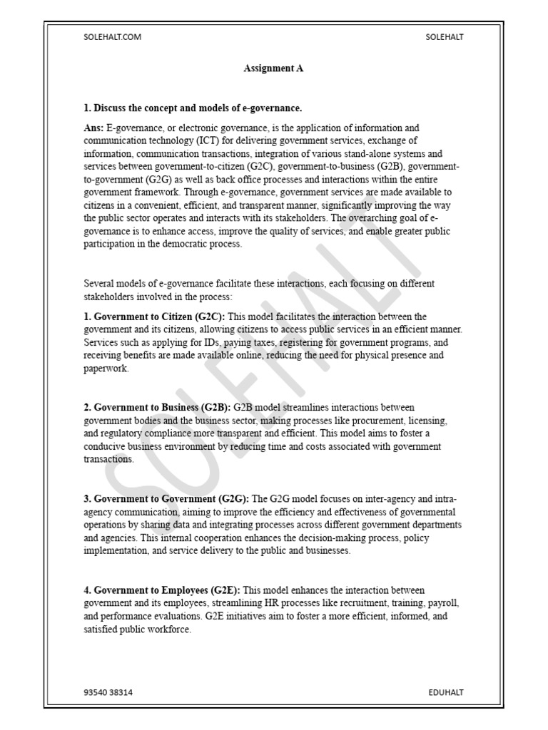 Bpag 173 Solved | PDF