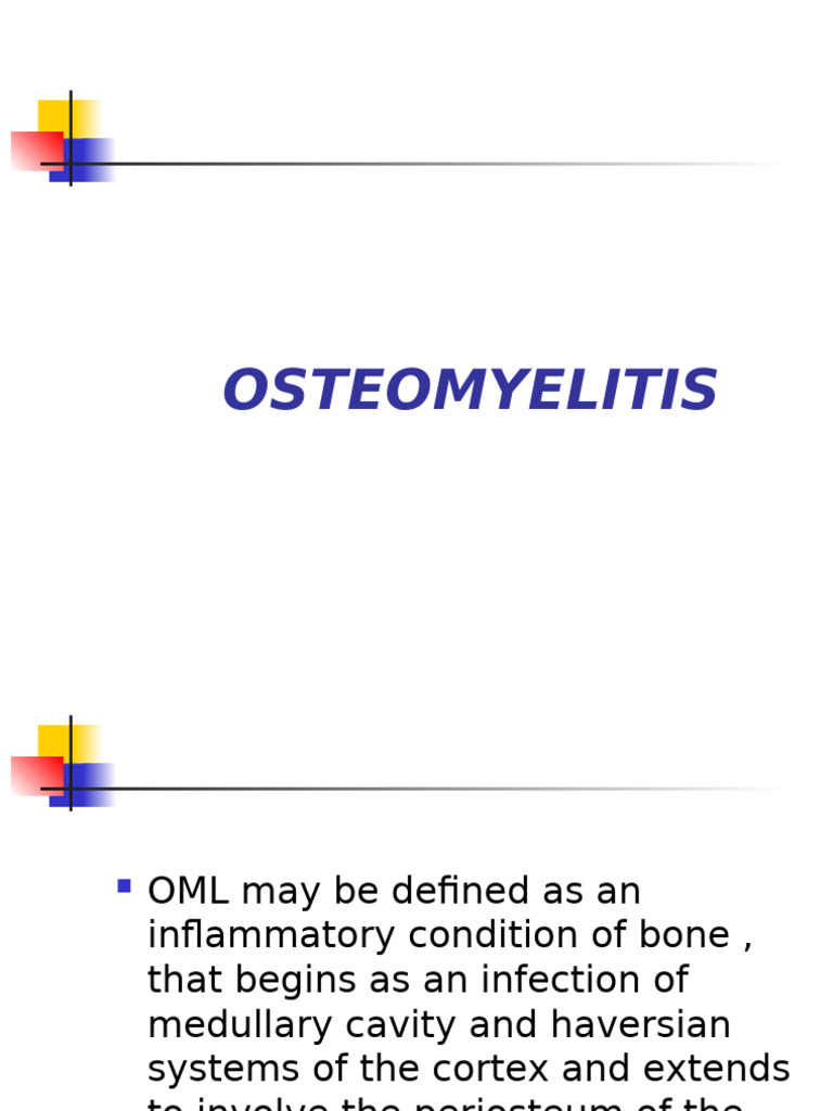 Osteomyelitis Seminar | PDF