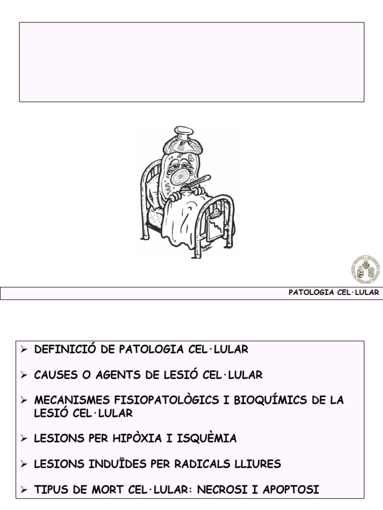 Tema 3. Patologia Cel·Lular | PDF