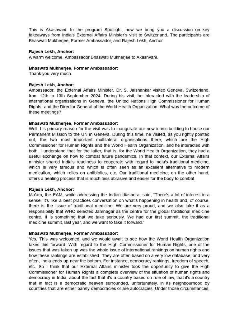 Spotlight 14th Sep 2024 | PDF