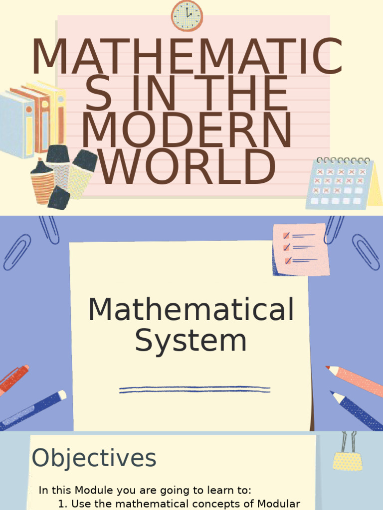 Mathematical System | PDF