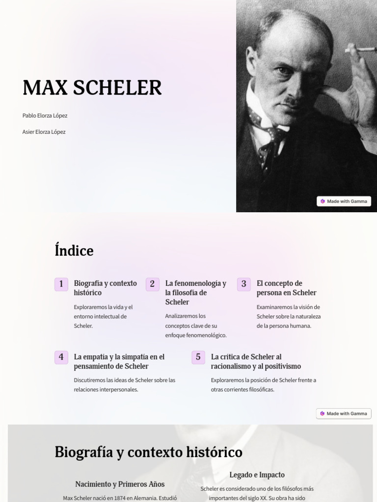 Max Scheler | PDF