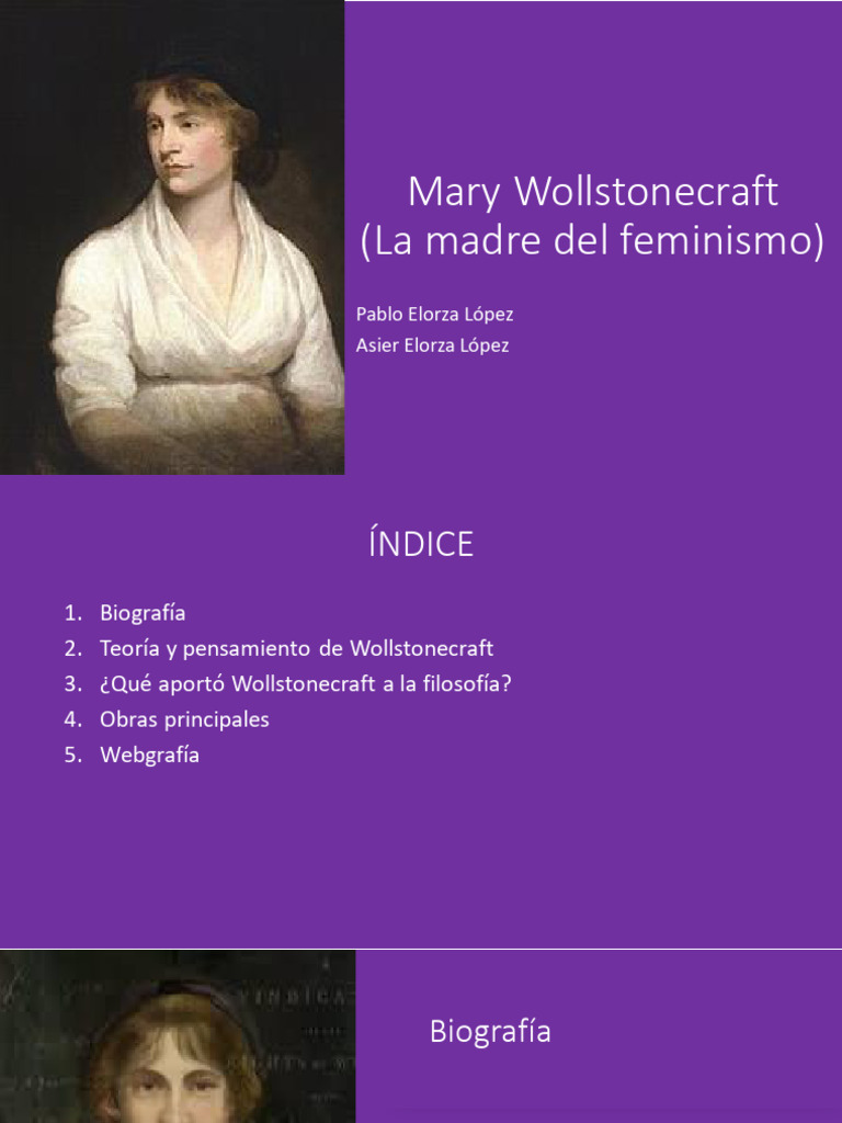 Mary Wollstonecraft | PDF