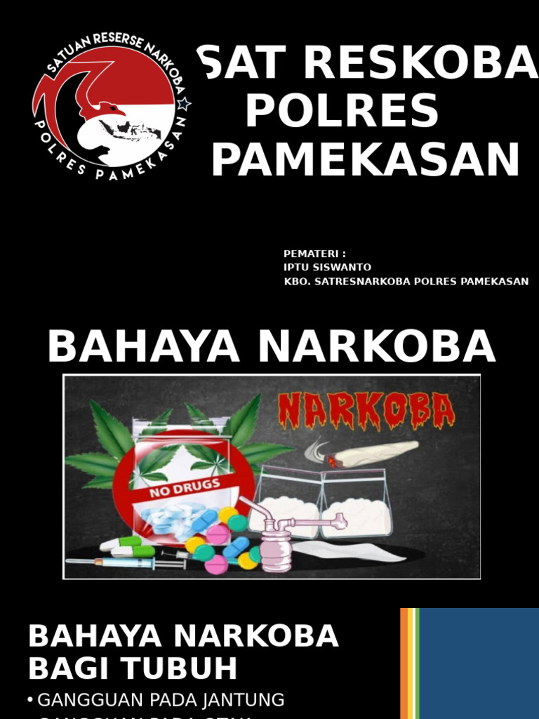 Bahaya Narkoba | PDF