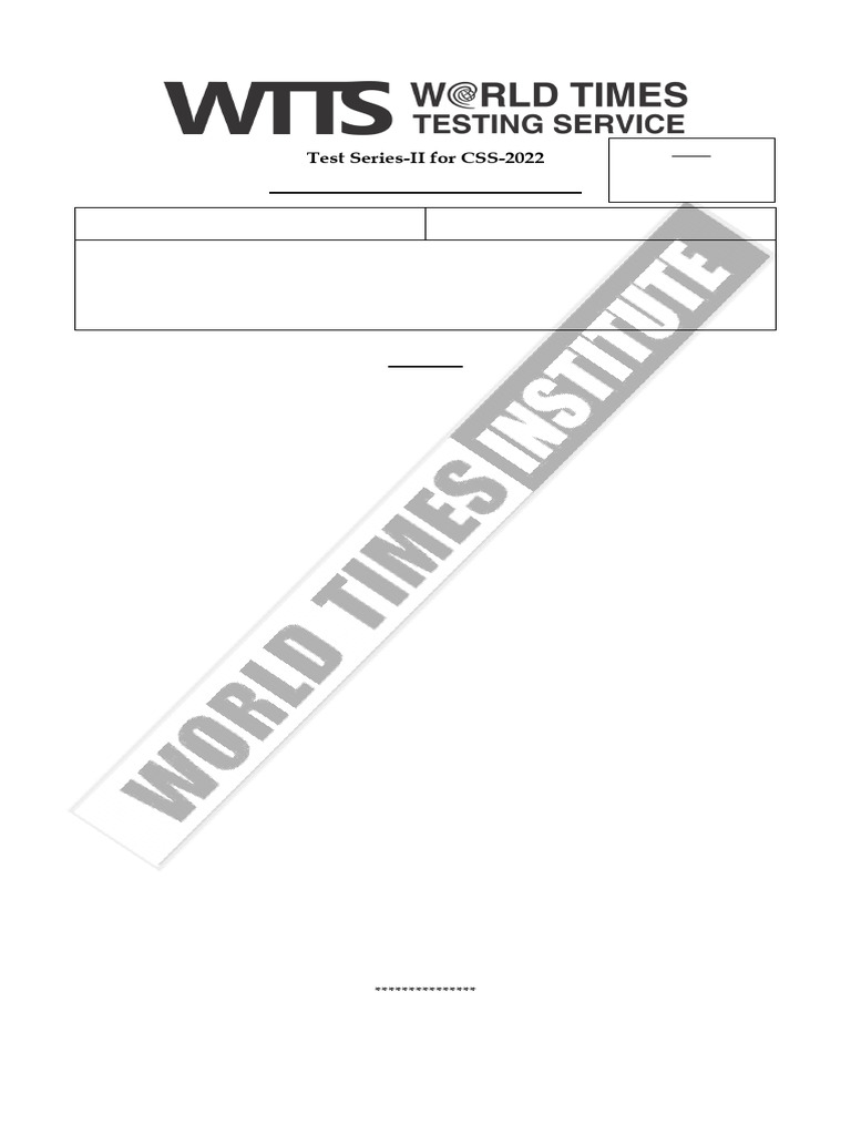 10-GS 2 Subjective | PDF
