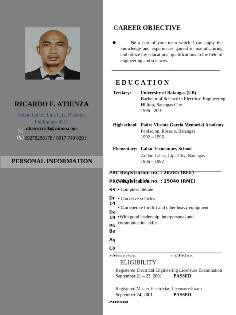 Rick Resume 2024 | PDF