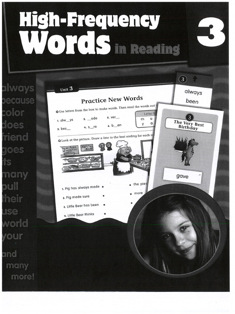 High Frequency Words 3 | PDF