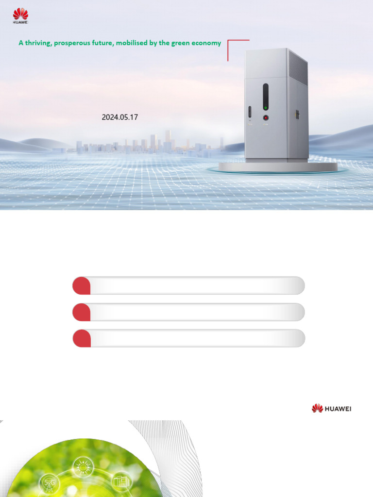 For Huawei FusionCharge Fully Liquid-Cooled Ultra-Fast EV Charging Proposal - 0517 V2 | PDF