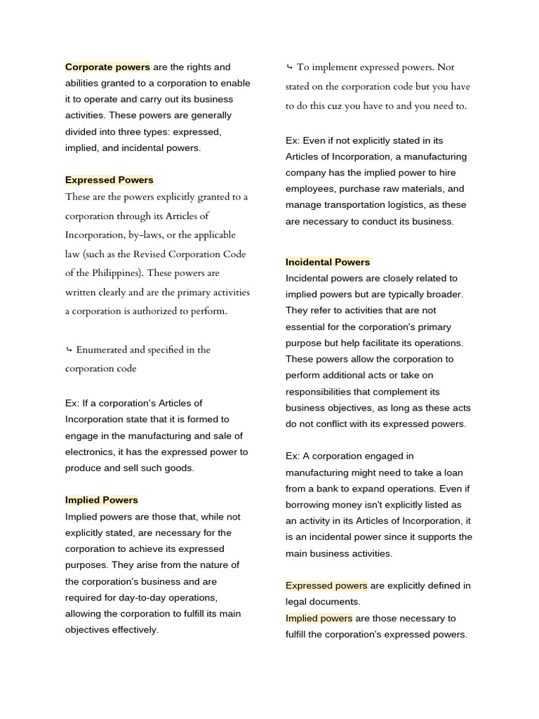 Section 35-43 Revised Corporation Code | PDF
