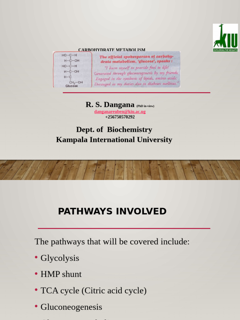 Carbohydrate Metabolism by RSD | PDF