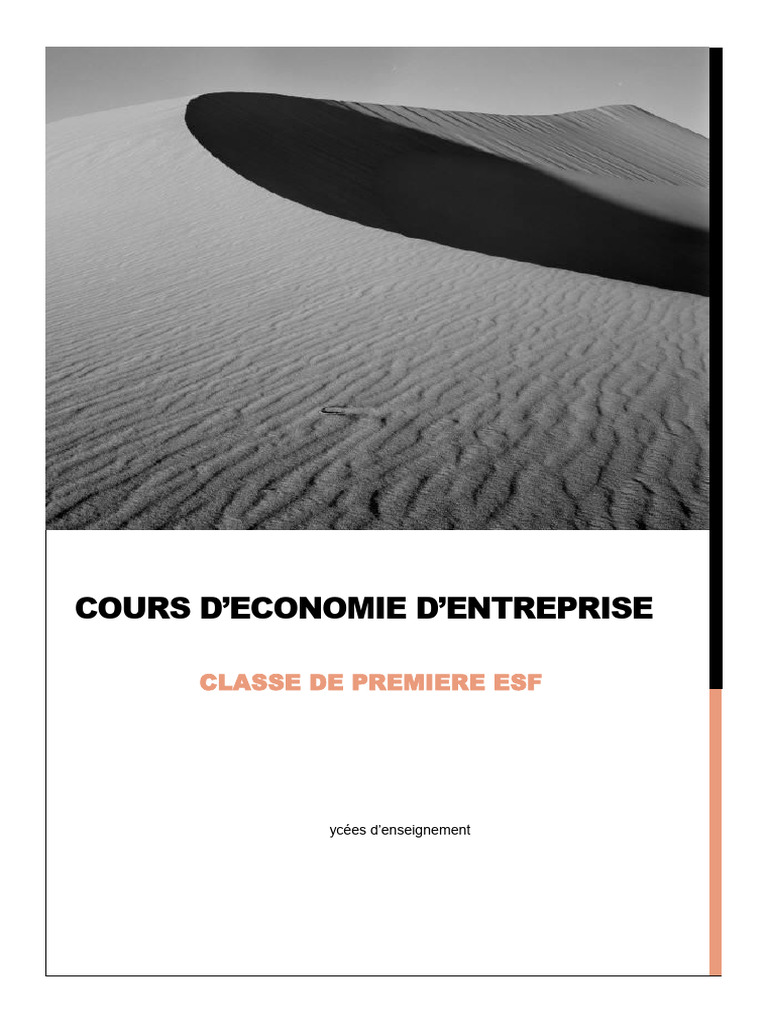 Cours EOE P ESF-IH | PDF
