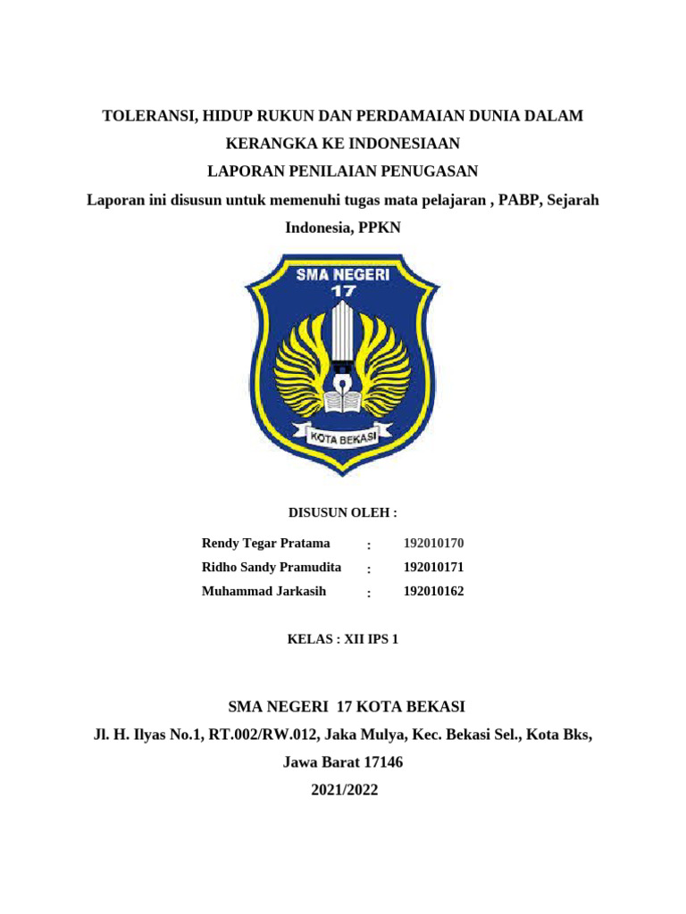 Makalah KLMPK 11, Ips 1-1 | PDF